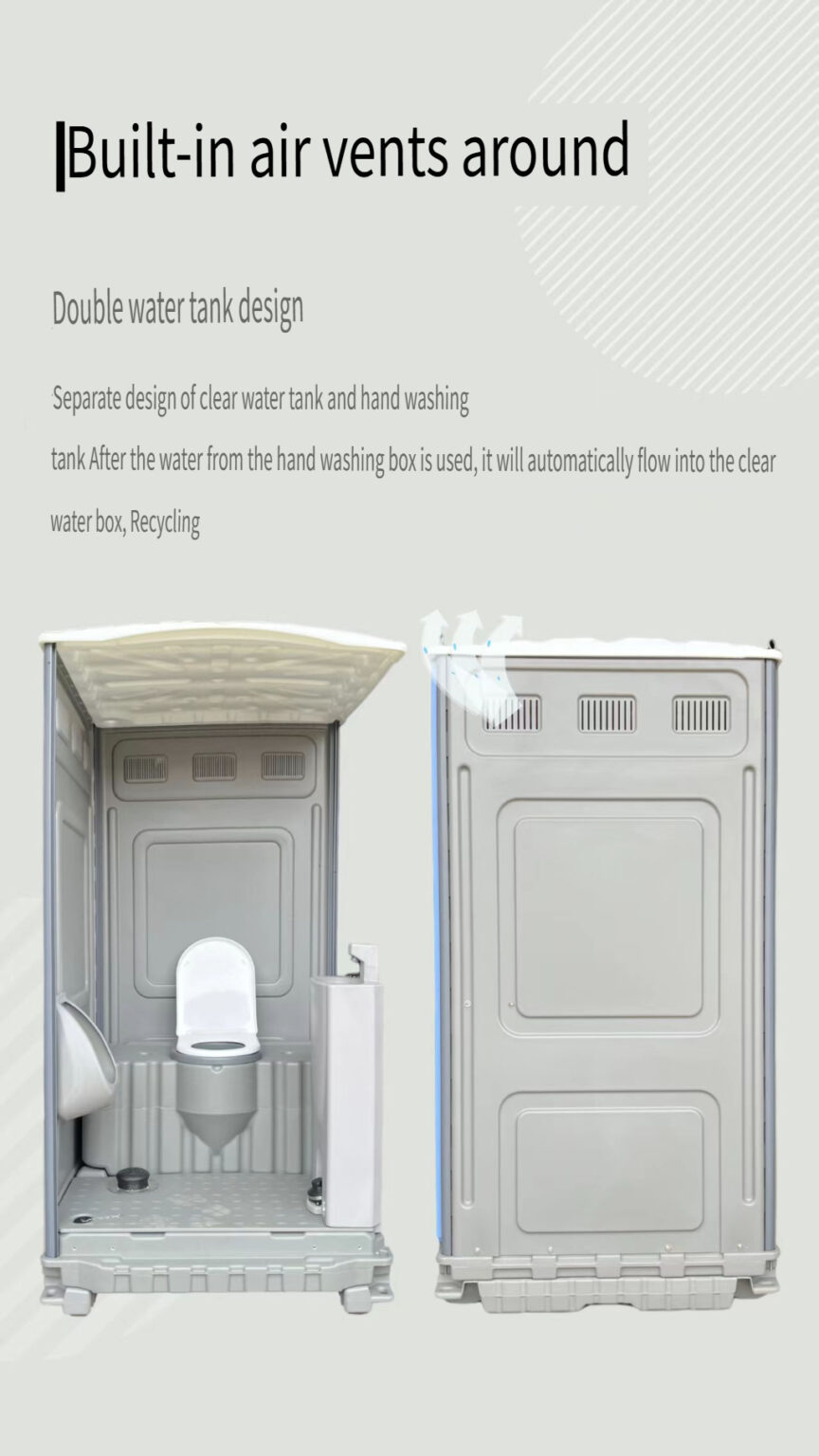 Luxury Mobile Portable Toilet Bathroom - Space Capsule House