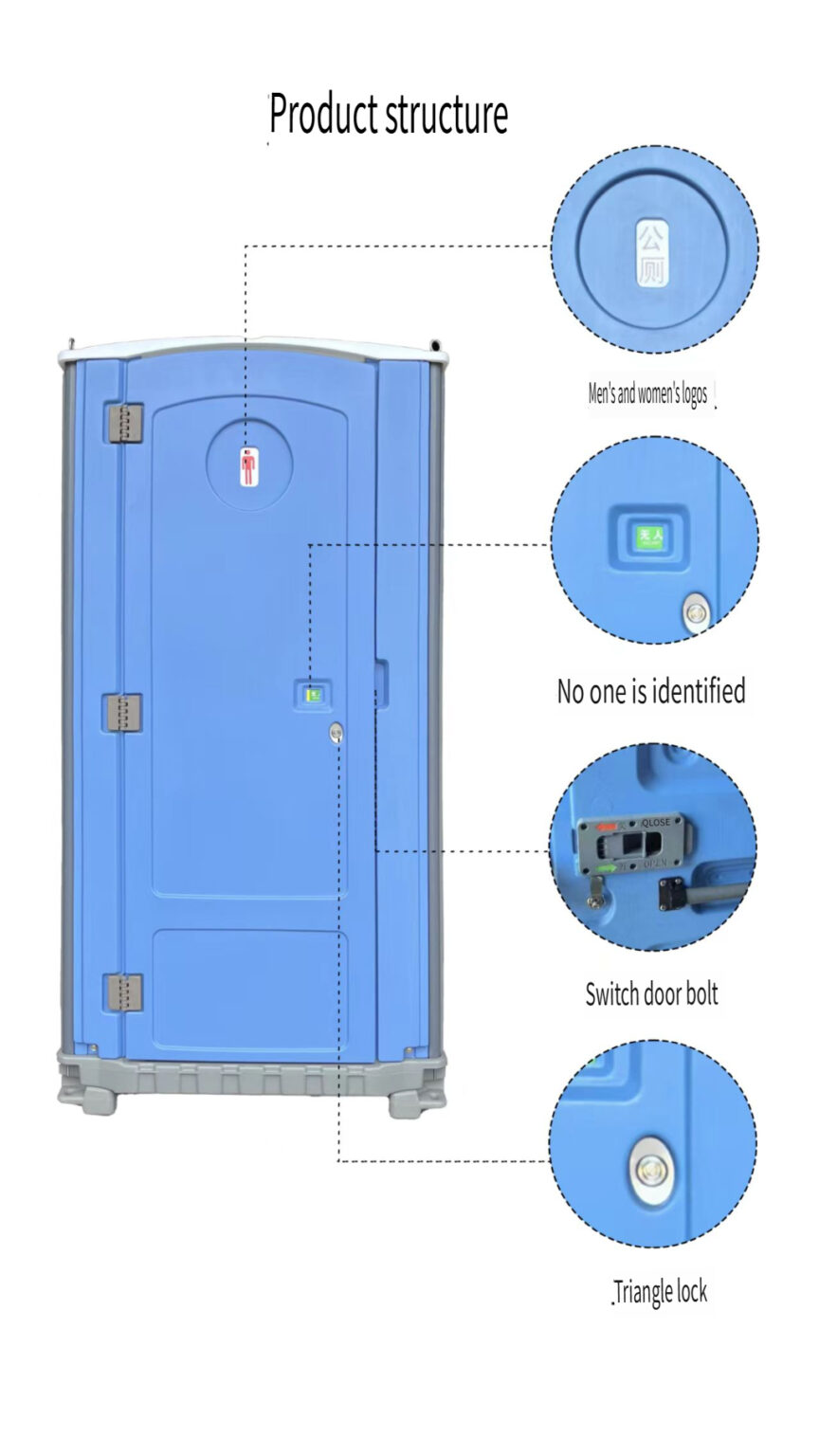 Luxury Mobile Portable Toilet Bathroom - Space Capsule House