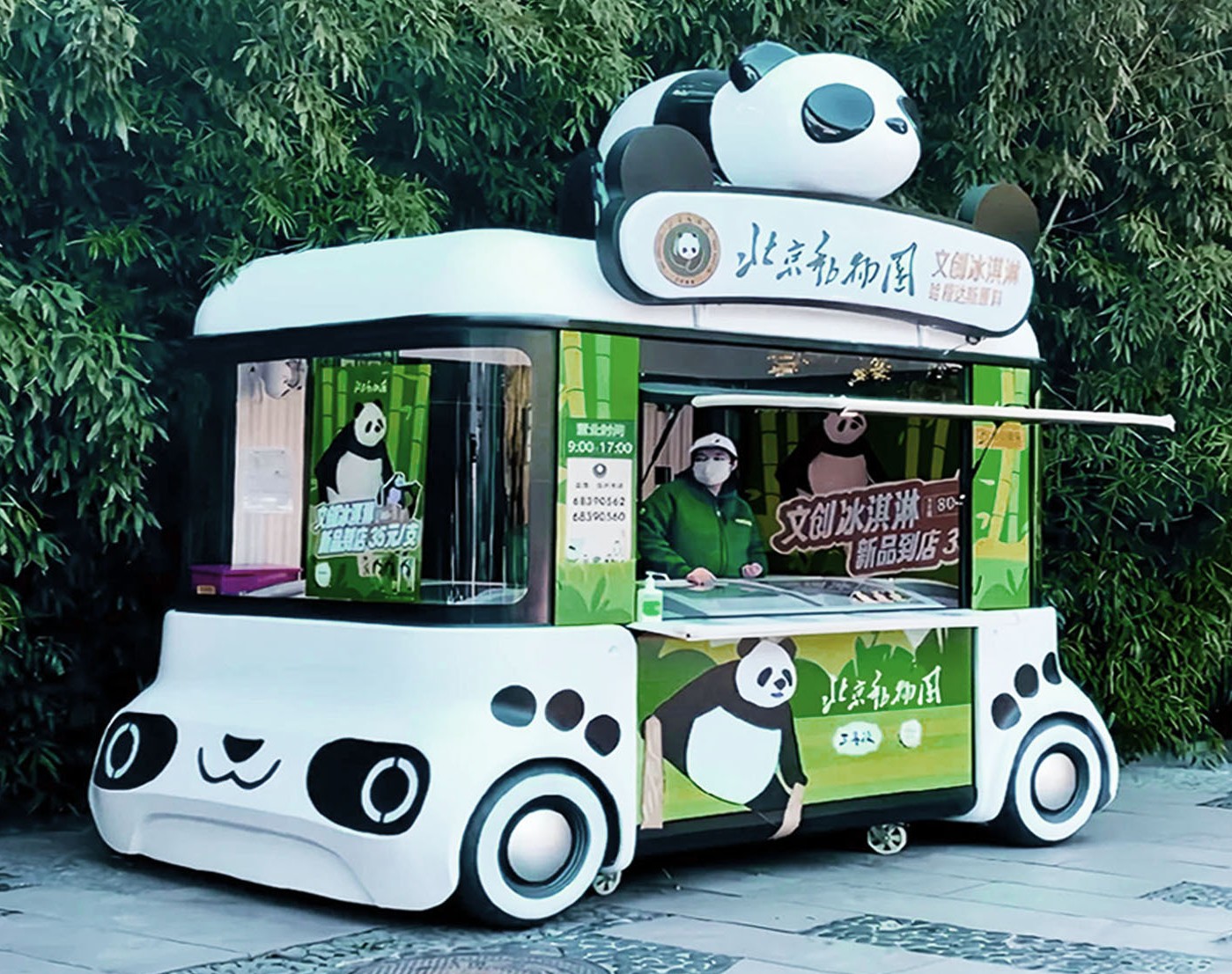 Food Truck — Multifunctional food mini food cart - Space Capsule House