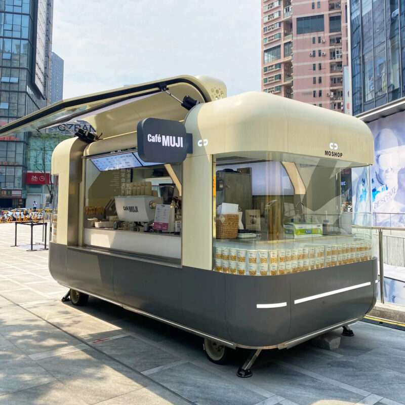Food Truck — Multifunctional food mini food cart - Space Capsule House