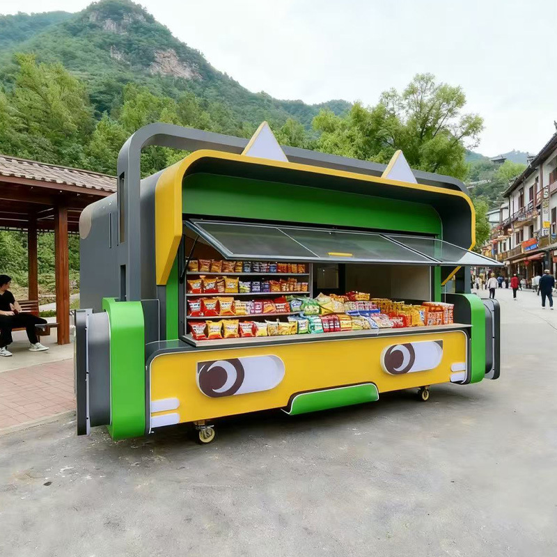 Food Truck — Multifunctional food mini food cart - Space Capsule House